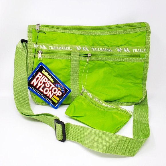Trailmaker | Bags | Nwt Trailmaker Lime Green Shoulder Bag Hiking ...
